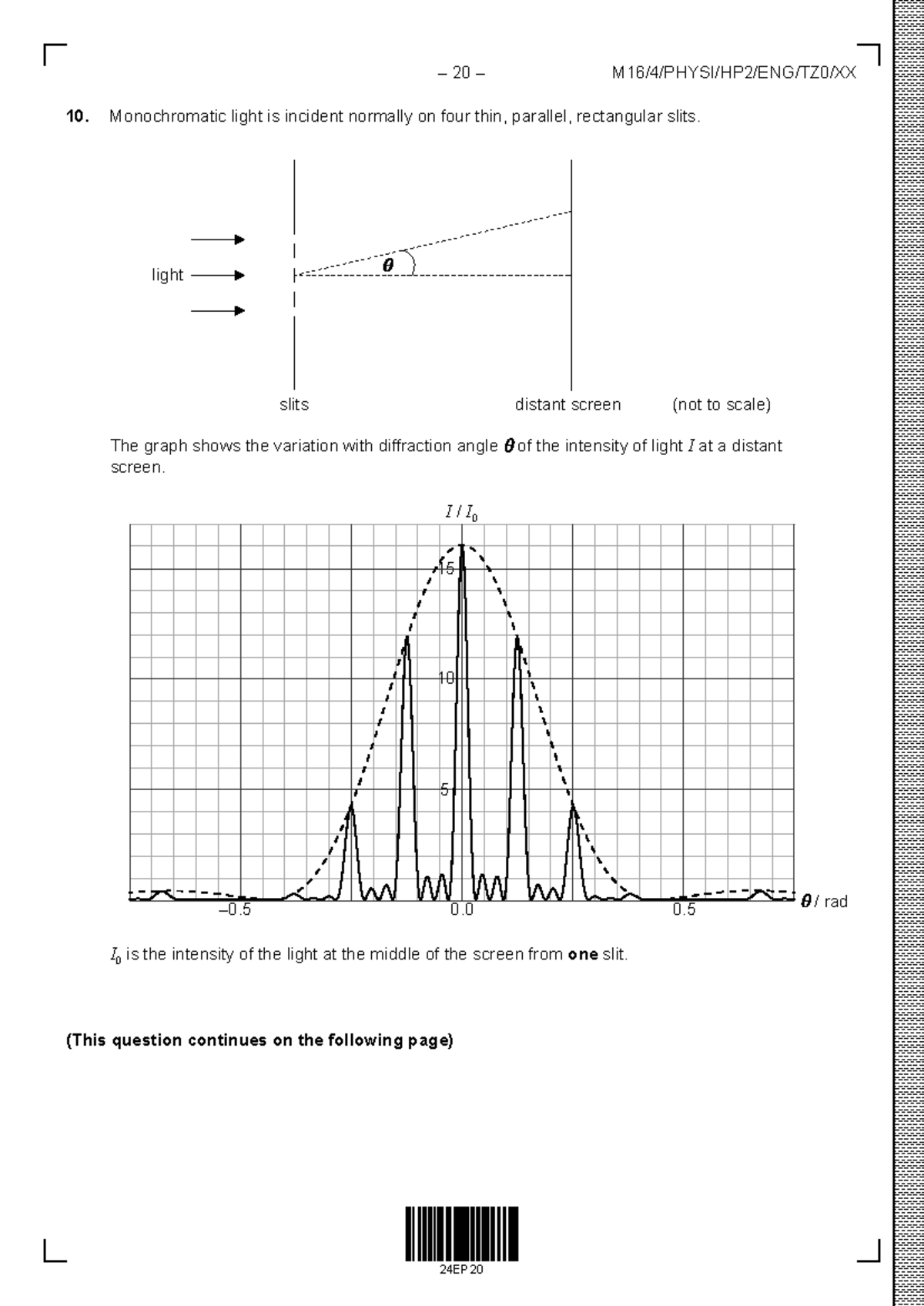 Interference FRQ - interferecne - – 20 – M16/4/PHYSI/HP2/ENG/TZ0/XX 10 ...