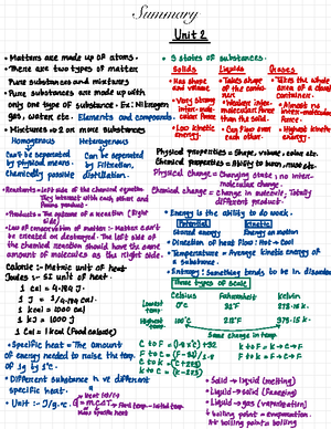 Chem pic 2 - notes - CHEM 101 - Studocu