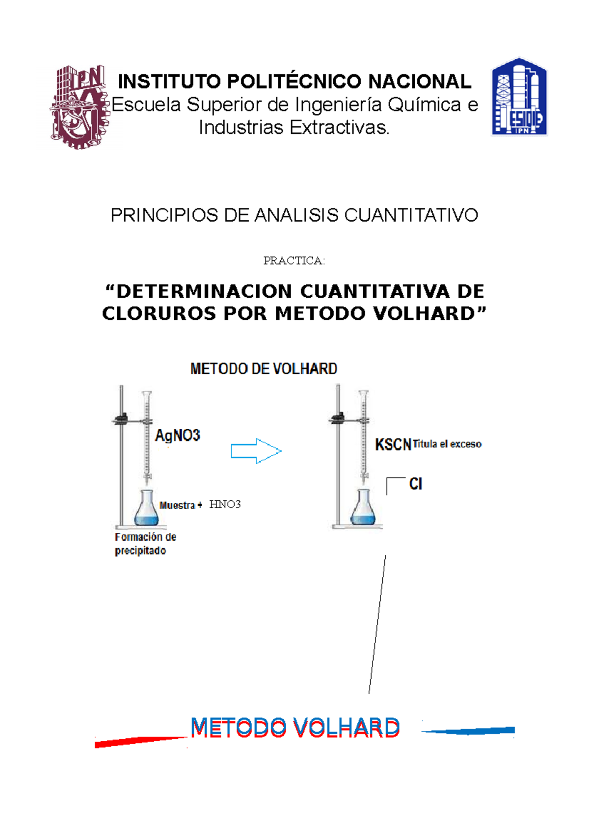 Volhard - INSTITUTO POLITÉCNICO NACIONAL Escuela Superior de Ingeniería ...