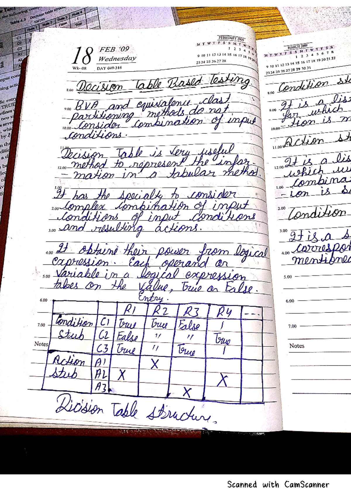 Decision table - CSE - BTech - Studocu