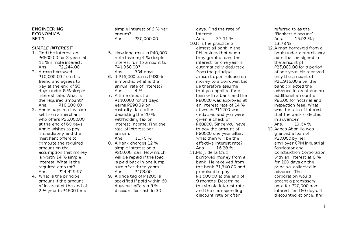 Civil Engineering Review Material for Board Exam - ENGINEERING ...