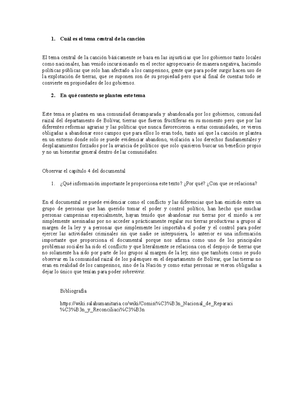 Entrega 1 Parte - material de apoyo lectura 8 - Cuál es el tema central ...