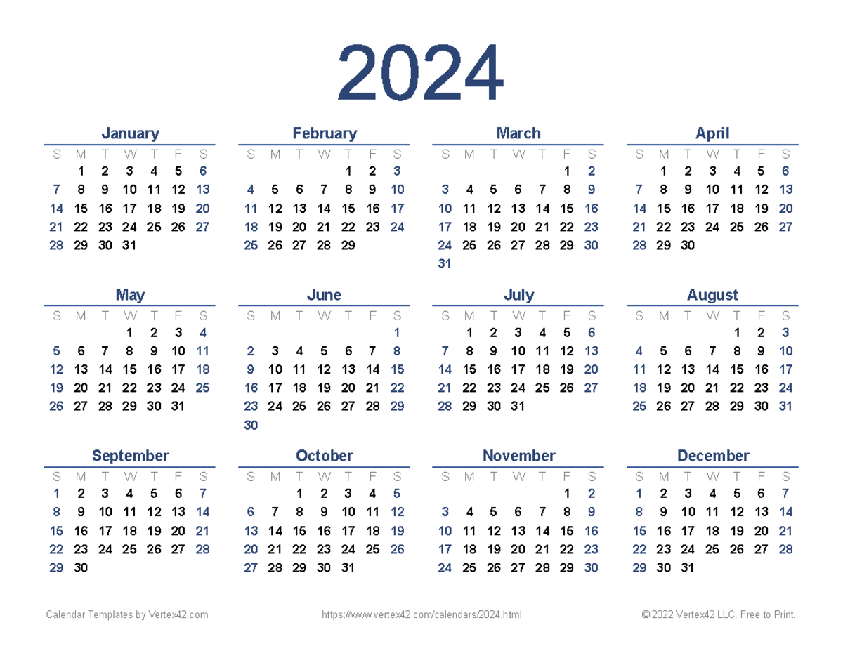 2024-calendar - S M T W T F S S M T W T F S S M T W T F S S M T W T F S ...