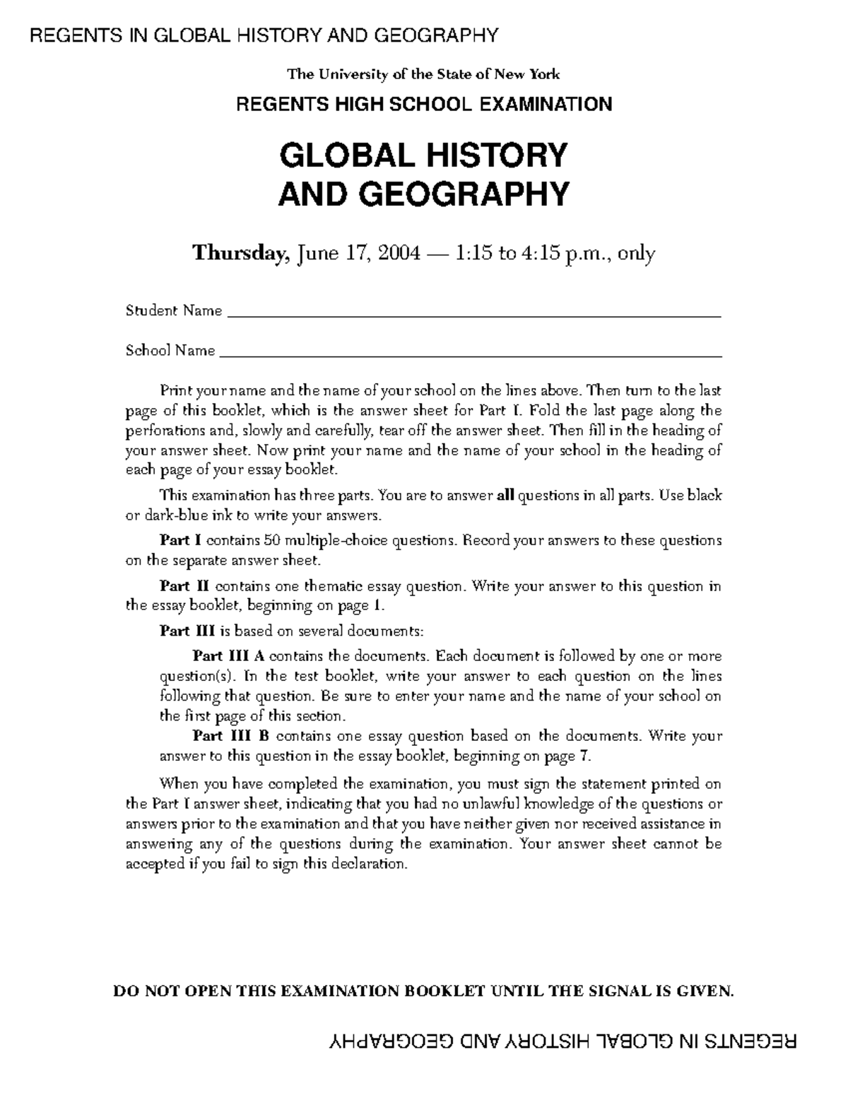 DBQ. British Imperialism - The University of the State of New York ...