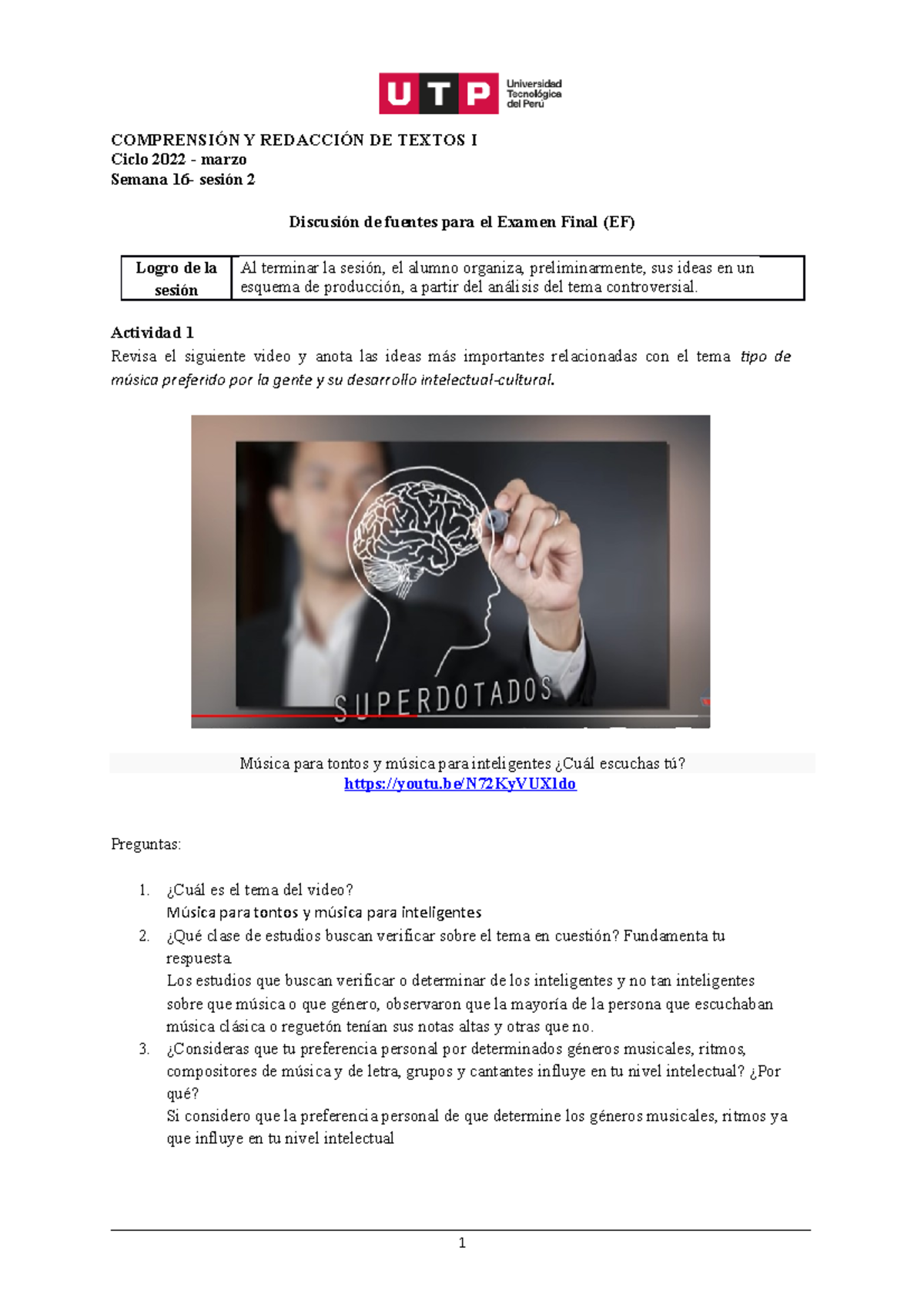 S16 - Describir es explicar, de manera detallada y ordenada, cómo son ...