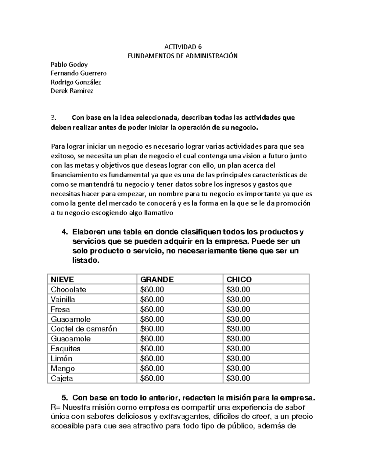 Actividad 6 admmm - sndoanosdnaksd - ACTIVIDAD 6 FUNDAMENTOS DE ...