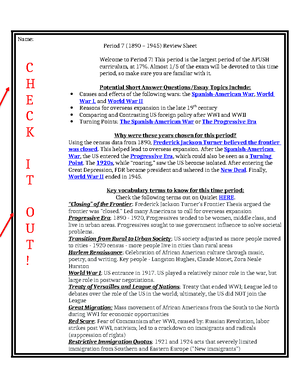 LEQ - leq cheat sheet to make apush easier - APUSH LEQ Cheat Sheet ...