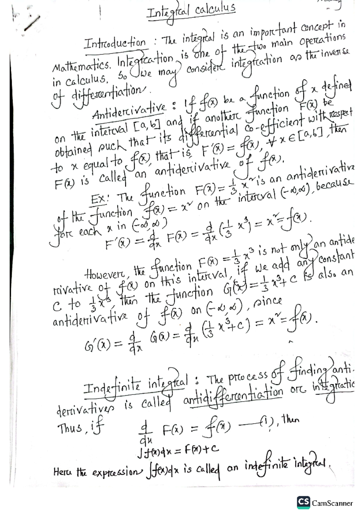 Integral Calculus - Data structures - Studocu
