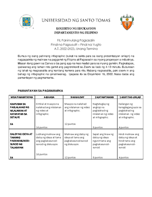 MGA Katangian AT Tungkulin NG Isang Tagasalin - PANIMULANG PAGSASALIN ...