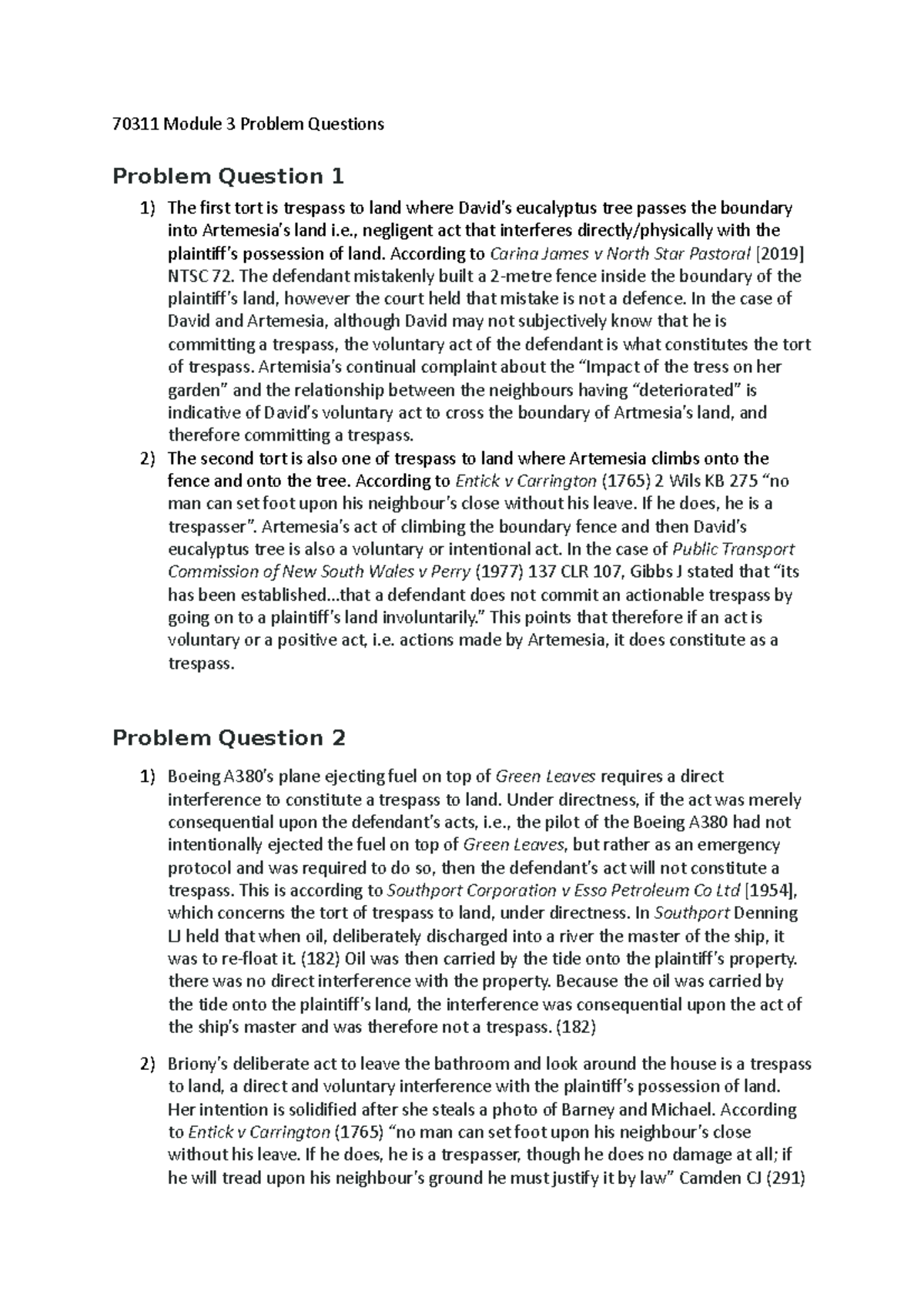 70311 Module 3 Problem Questions - 70311 Module 3 Problem Questions ...