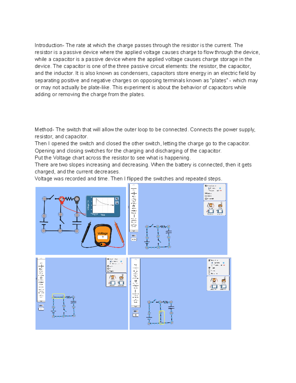 2021_Physics_RC Time Constant - PHYS 114 - CUNY - Studocu