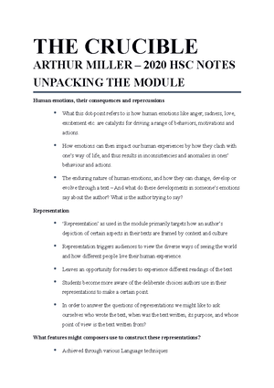 The Crucible Notes - THE CRUCIBLE (1953) QUOTE TECHNIQUE EFFECT ABIGAIL ...