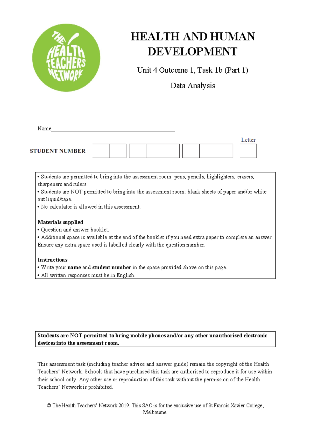 Health sac unit 4 aos 1 sac 1 - HEALTH AND HUMAN DEVELOPMENT Unit 4 ...