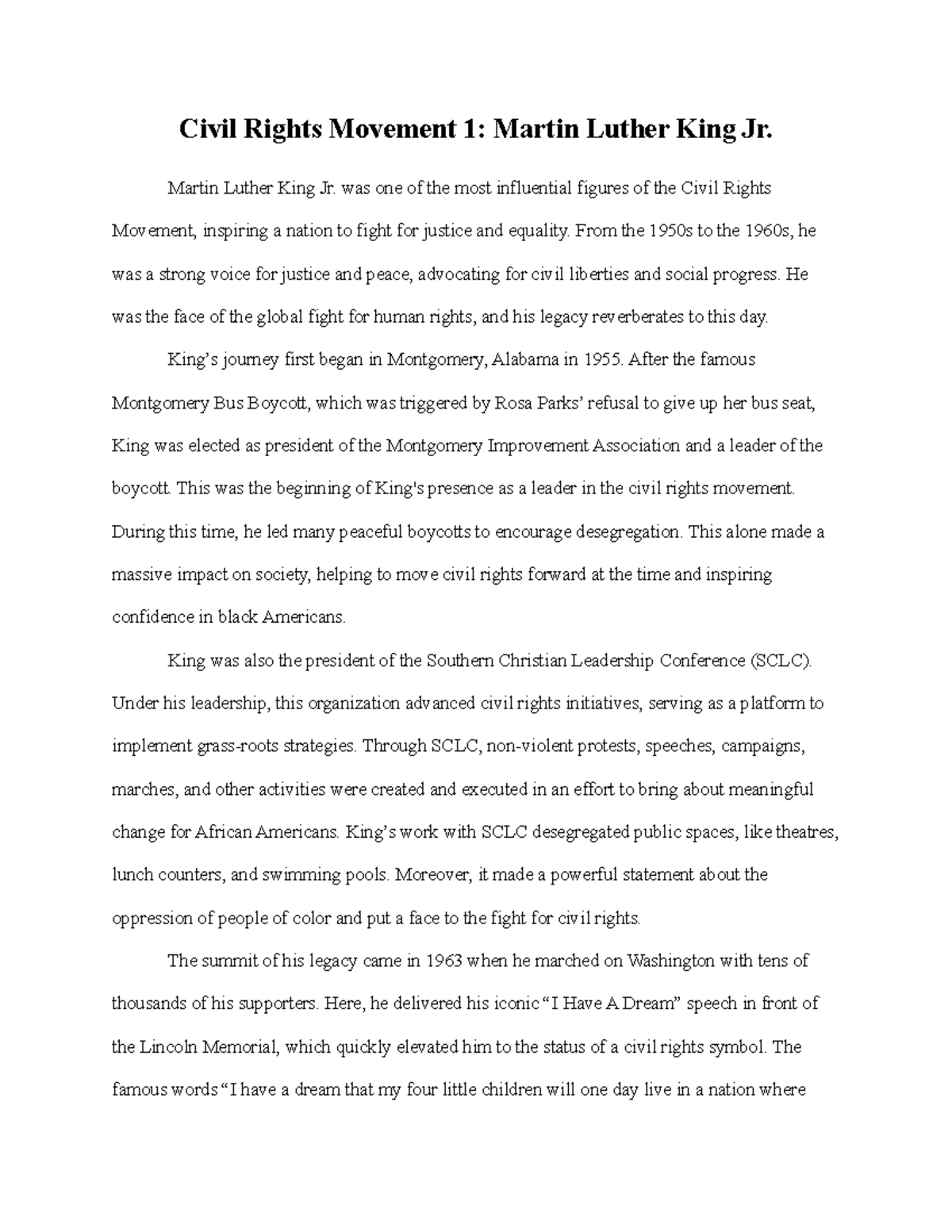 African American Men in the Civil Rights Movement - Civil Rights ...