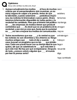 Vista Lección 2 - Preguntas y Respuestas de Leccion 2 - Lxico 2. Study ...