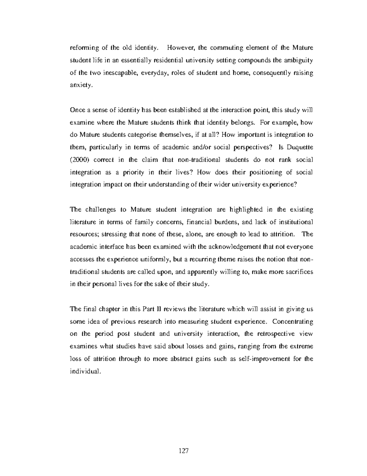 THE Social Macro 4 - 127 reforming of the old identity. However, the ...