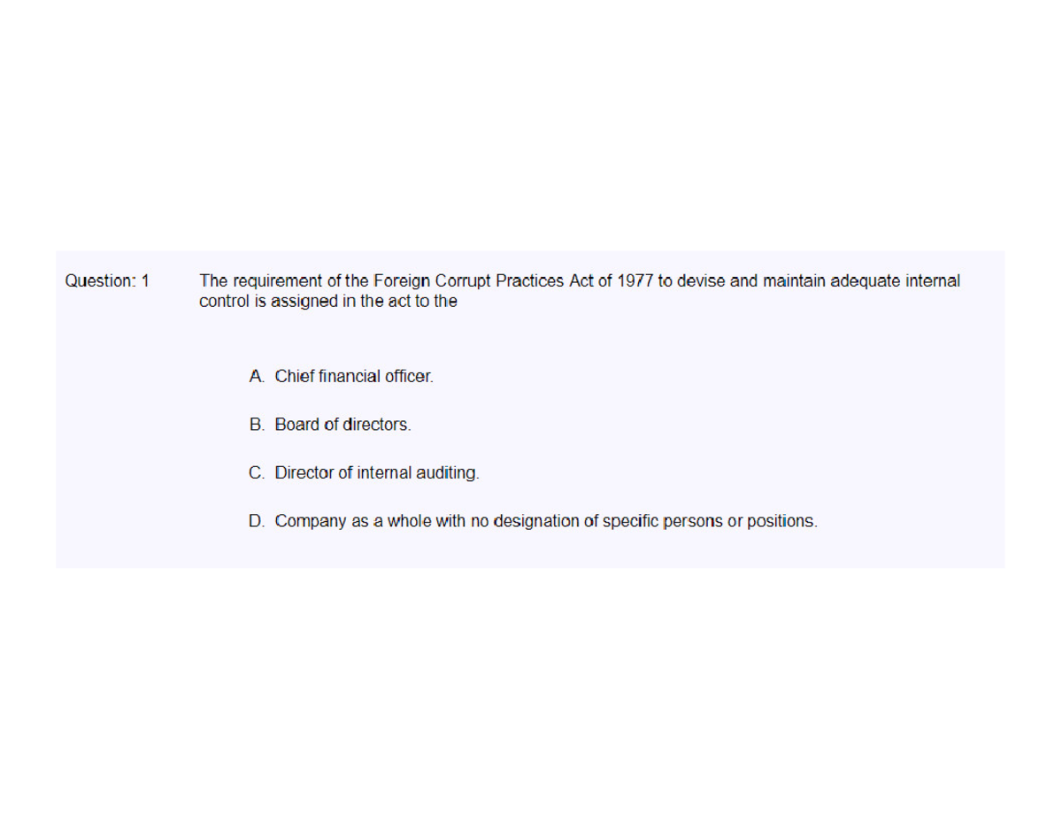 2 Gleim Questions 2019 Unit 12 Q - CMA - Studocu