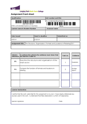 Unit 23 Assignment 1 - btec level 3 unit 23 english legal system ...