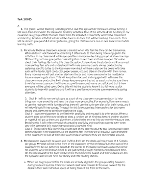 Elementary disciplinary literacy studocu TASK 2 - Elementary ...