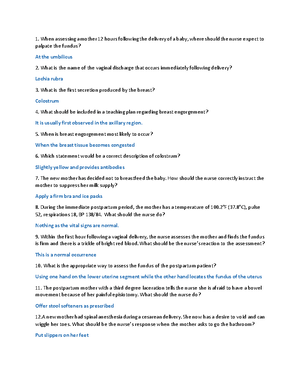 [Solved] Case Study Screen 1 of 6 The 52yearold client presents to an ...