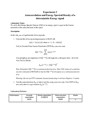 Lab Report CLO3 Rubrics for Experiment 1, 2 & 3 - Analogue and digital electronics circuit - Studocu