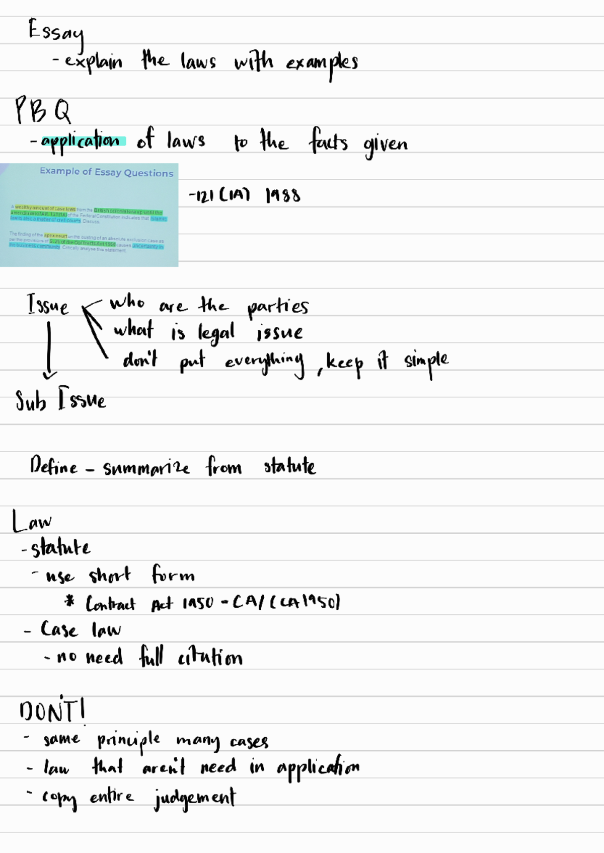 ILAC 231014 025626 - ILAC tips - Contract I - Studocu