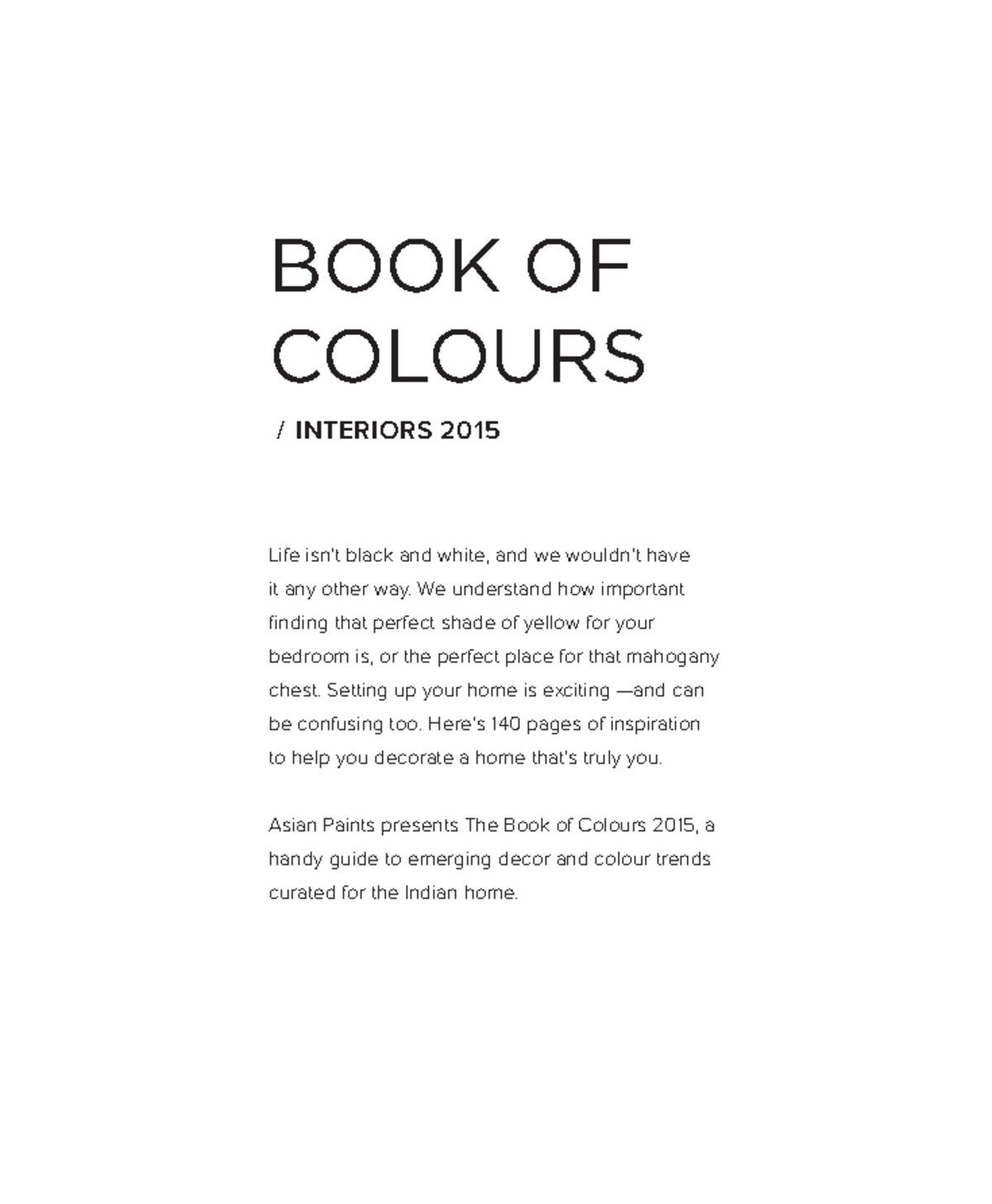 Royale Book of Colours - Good book for reference - BOOK OF COLOURS ...