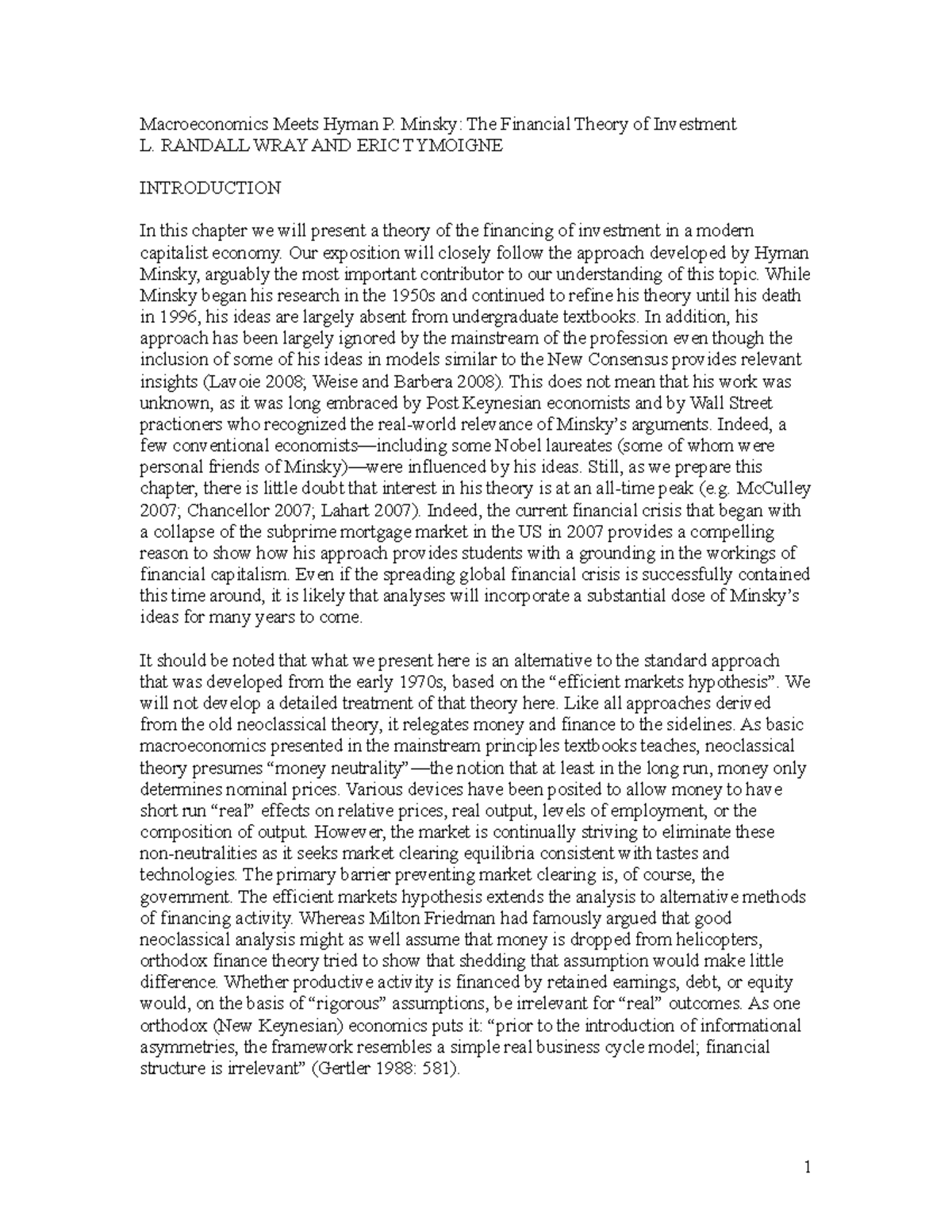 Financial-theory-of-investment - Macroeconomics Meets Hyman P. Minsky ...