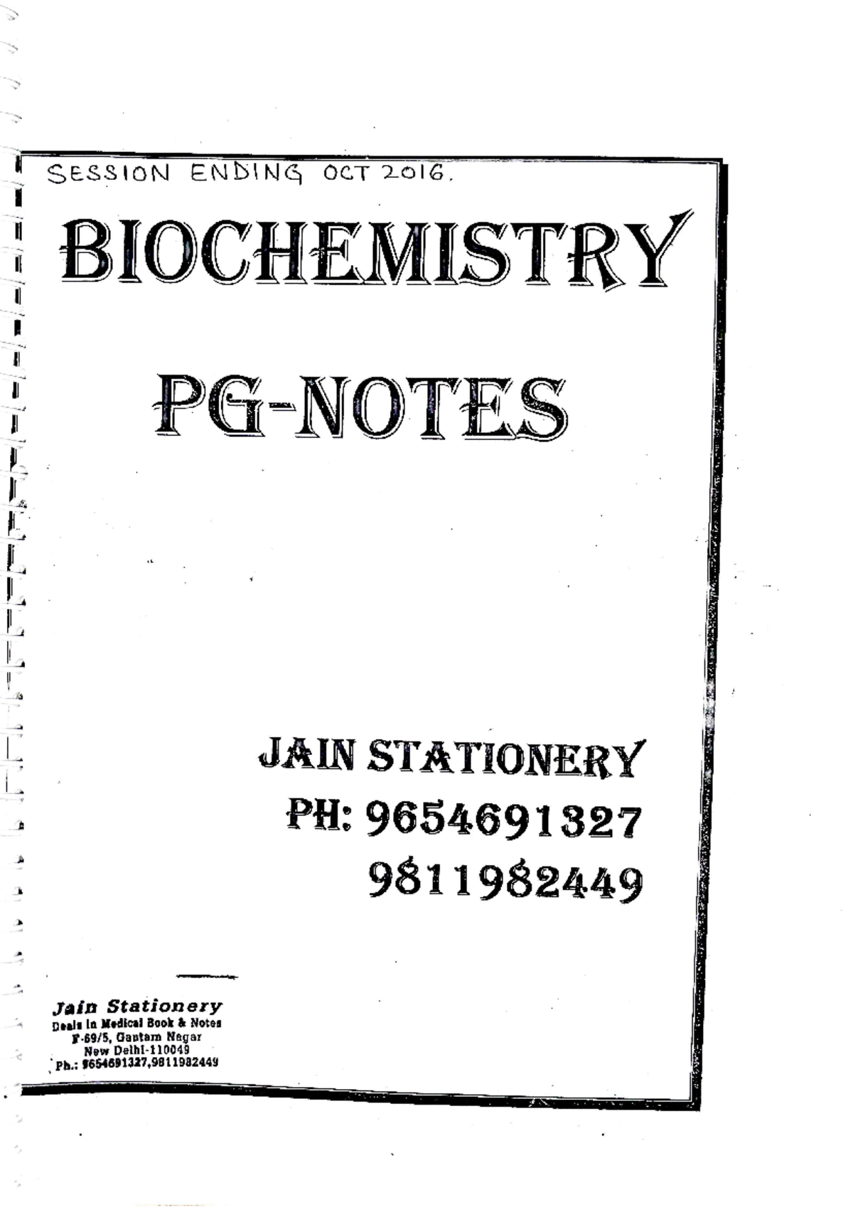 Biochemistry - Lecture notes 1 - Medicine - Studocu