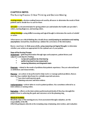 Morse Fall Scale - notes - NUR166 - ECPI University - Studocu
