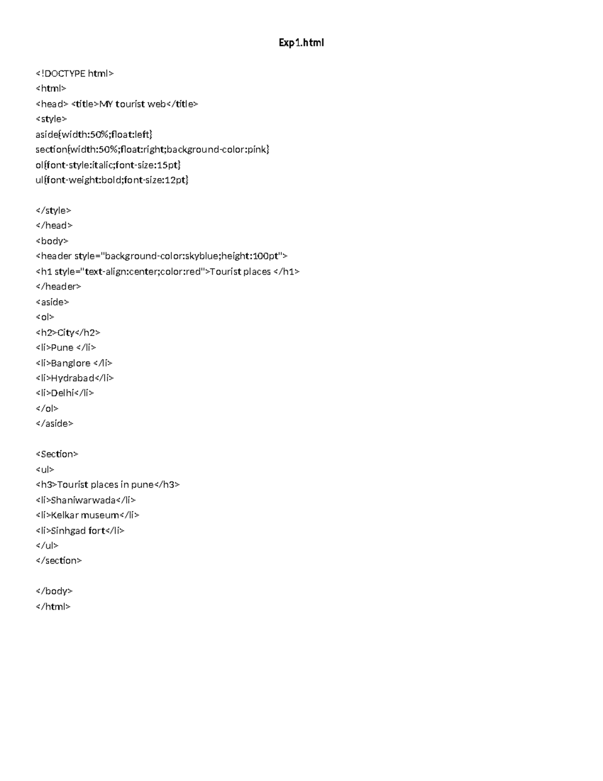 SOP 2 print - Information technology - Exp1 - Studocu