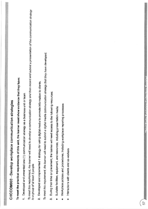 Assessment TASK 1- Chcccs 038-CHC33021- Cycle C-RTO Works-V1.0 2023 - Student Full Name ...