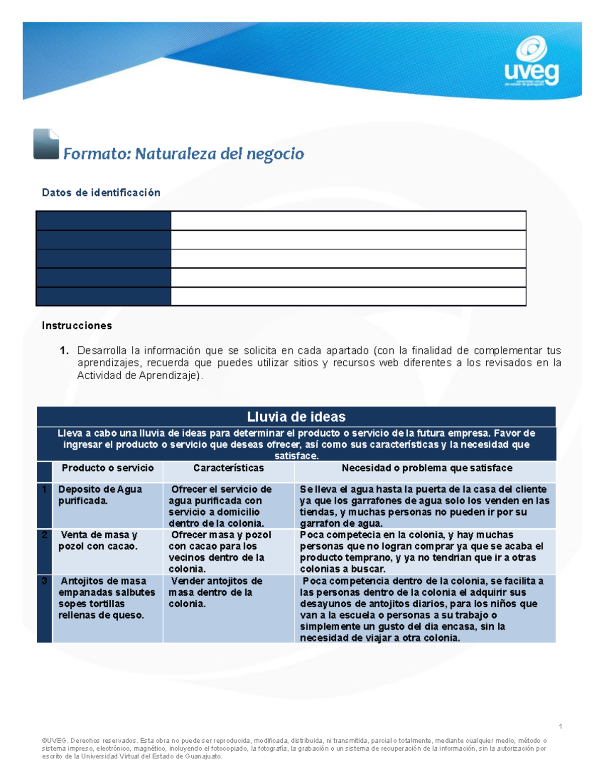 EA3 Naturaleza - la importancia de desarrollar un plan de negocios y ...