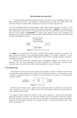 Group Instruction - 2 Arithmetic group Instructions The 8085 microprocessor performs various ...