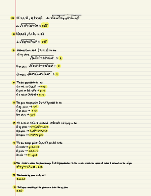 Calc Final 3 - Lecture Notes - Topic: Limit: A mathematical concept ...