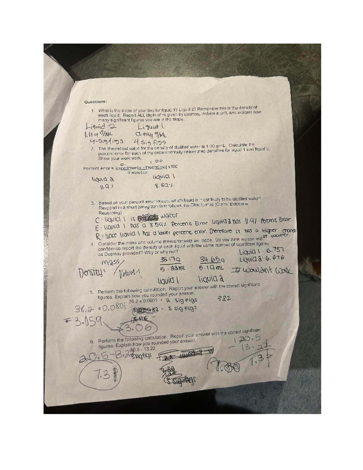 Sig figs lab - This is a sig figs lab - Studocu