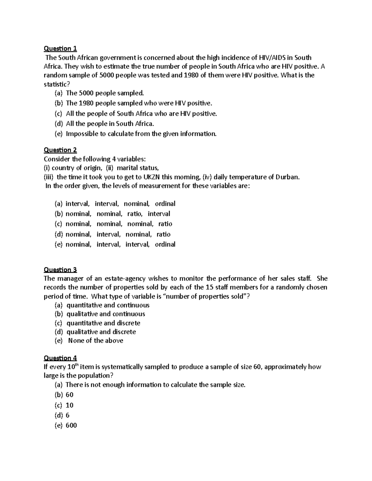 2013 sem1 test 1C - test - The South African government is concerned ...