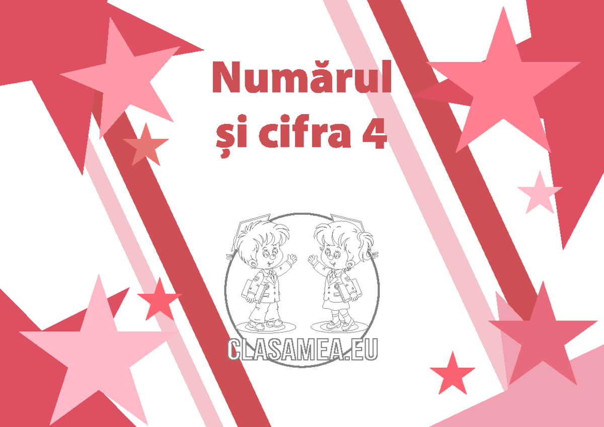 Numărul și cifra 4 - Limba și literatura - Studocu