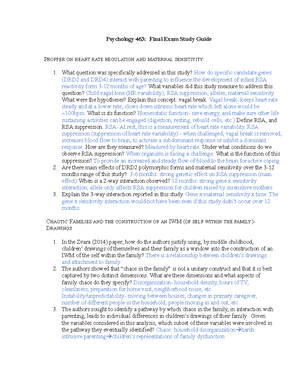 PSYC 463 Live 3 - Practice questions with answers. - Team 1 What is RSA ...