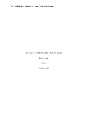 Milestone 3 - Clarity and Conciseness - 7-2 Final Project Milestone ...