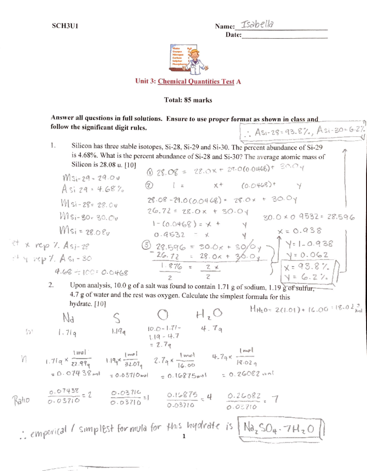 Chapter 5-7 test - tdutdutdtcut - Studocu