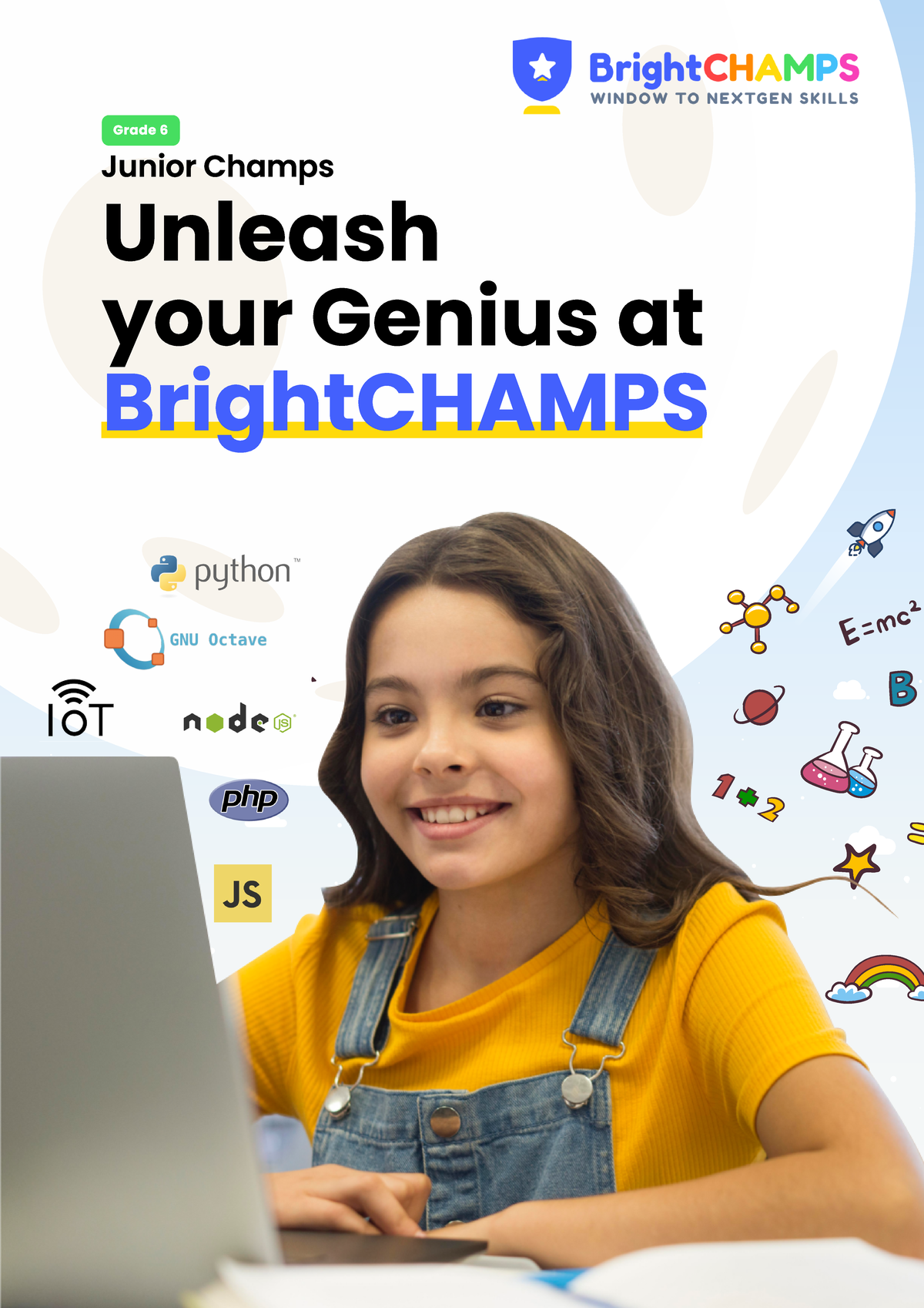 Curriculum - Unleash your Genius at BrightCHAMPS Junior Champs Grade 6 ...