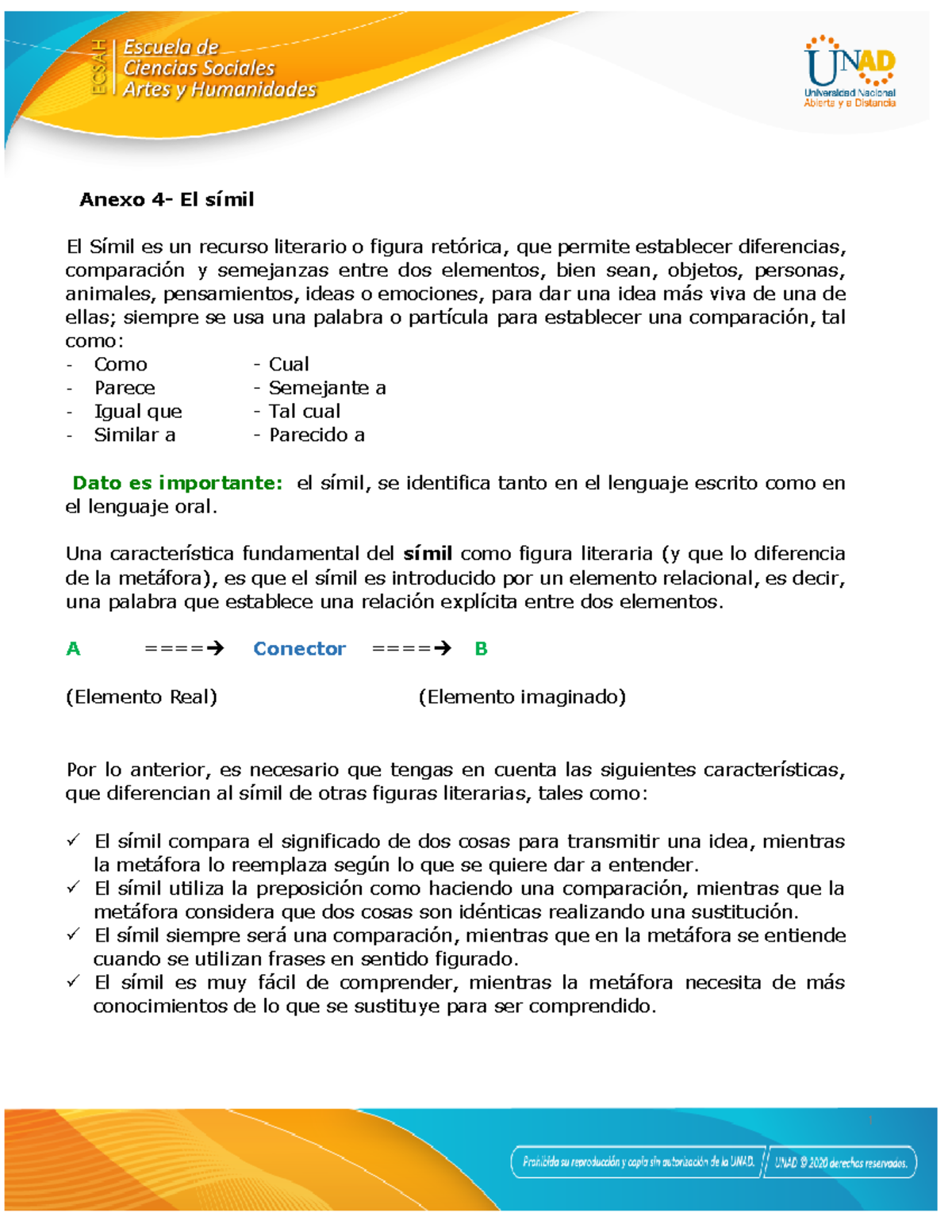 El Símil - EL simil - Anexo 4- El sÌmil El SÌmil es un recurso ...