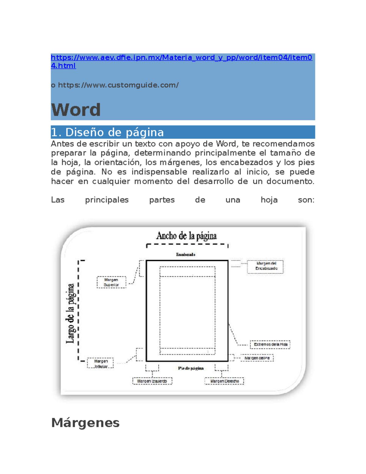 WORD - Trabajo de word paso a paso - aev.dfie.ipn/Materia_word_y_pp ...