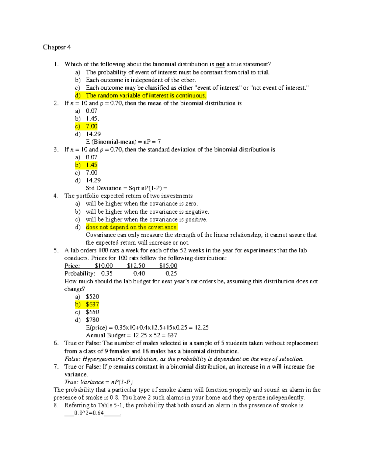 Chapter-4-Answers - 10-22 Do you agree with MSC’s overall approach to ...