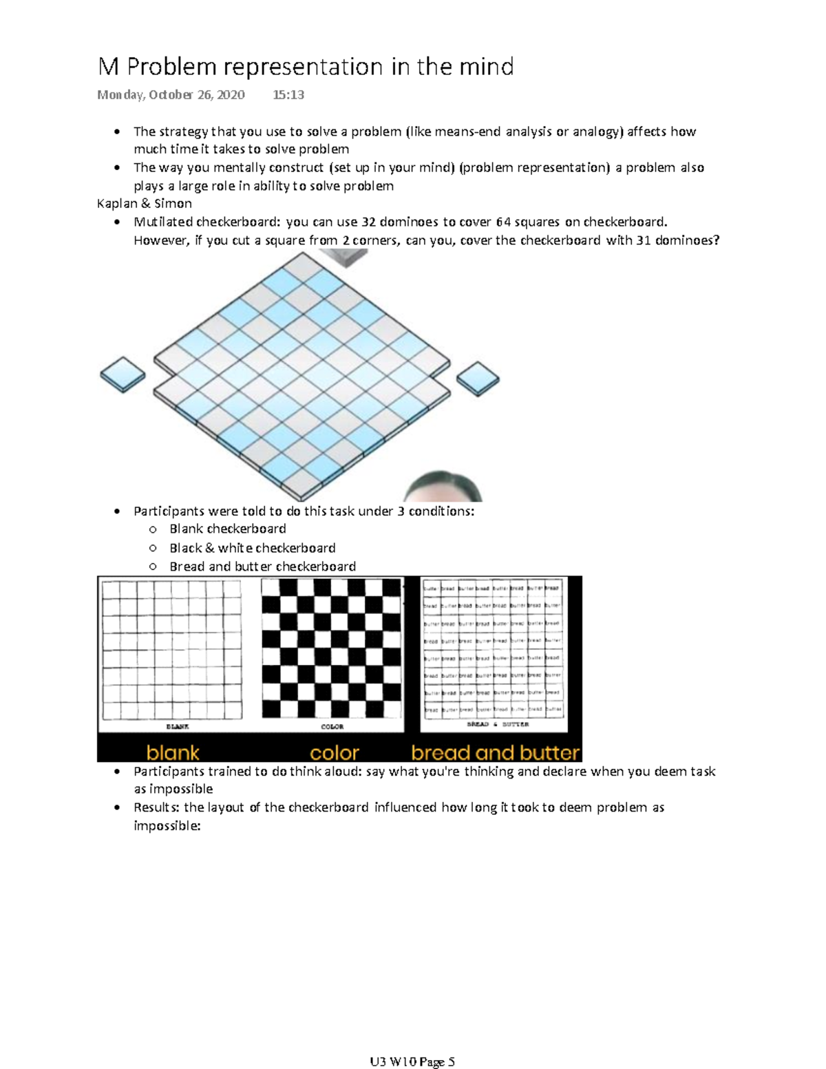 Unit 3 Problem Representation - The strategy that you use to solve a ...