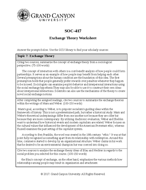 How Theory Works - Rough Draft - Ryanne Romo SOC 417 6/6/ David Balfour ...