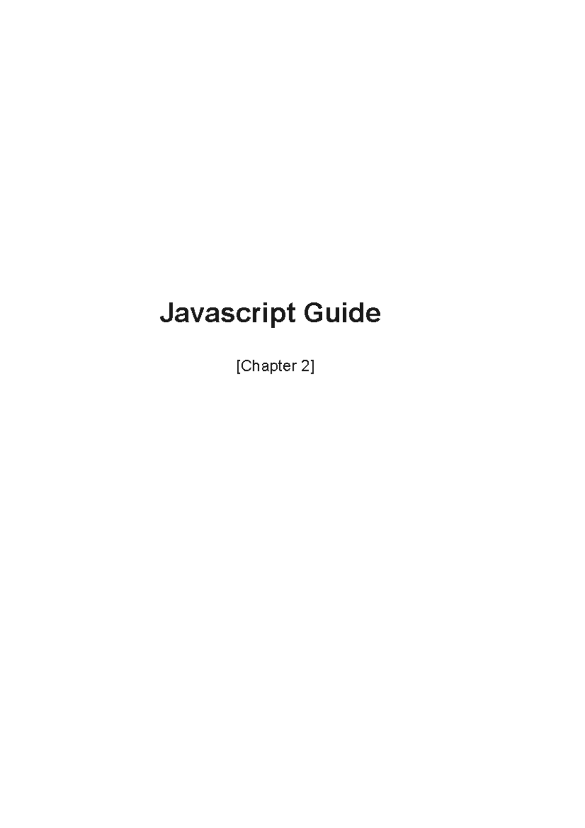 Samplenote javascript guide 2 1526924658 5b0305724 d3e0 337234 - Javascript Guide [Chapter 2 ...