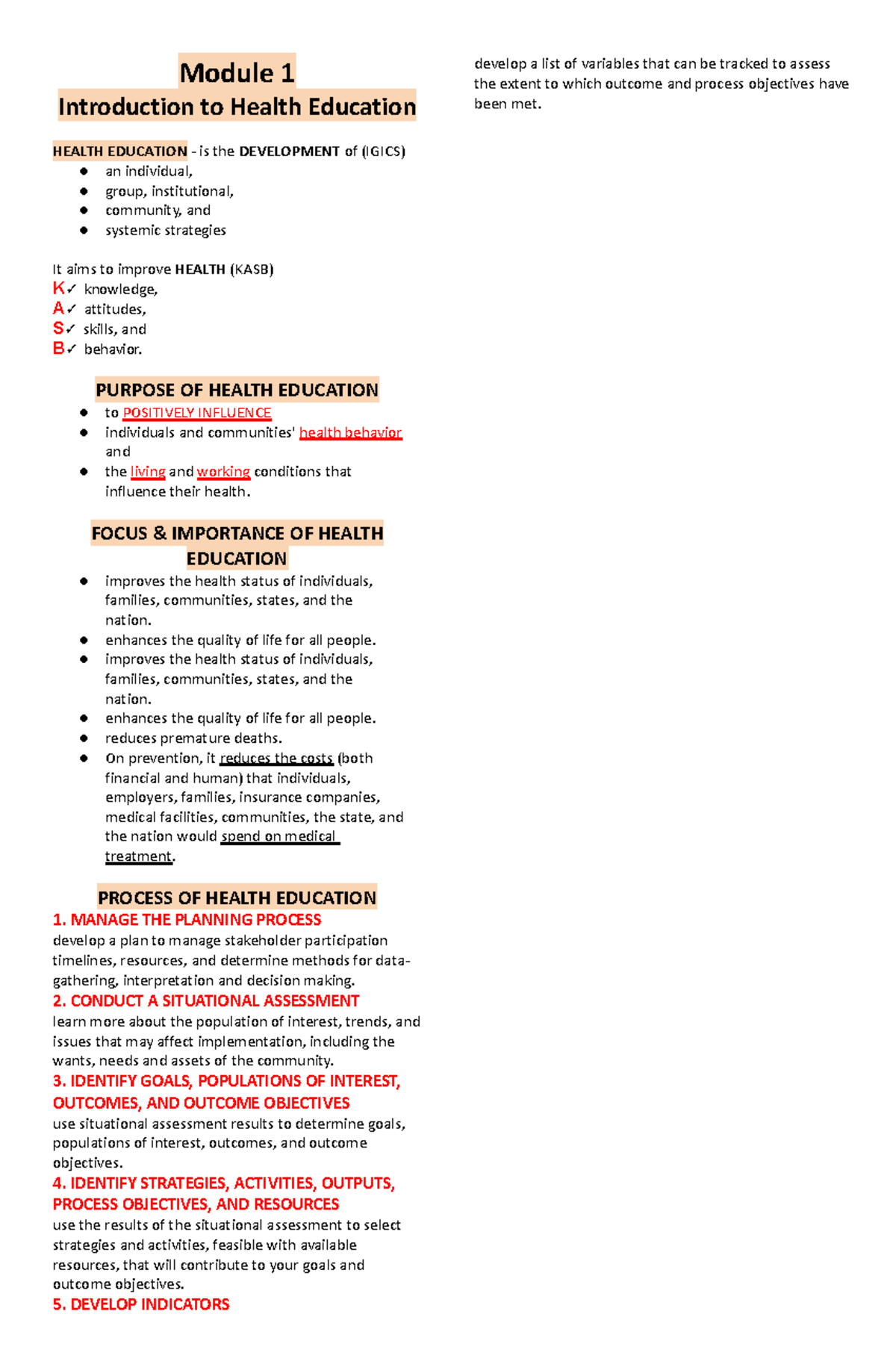 Health-Education-Midterms-Reviewer-Mod1-4-2 - Module 1 Introduction to ...