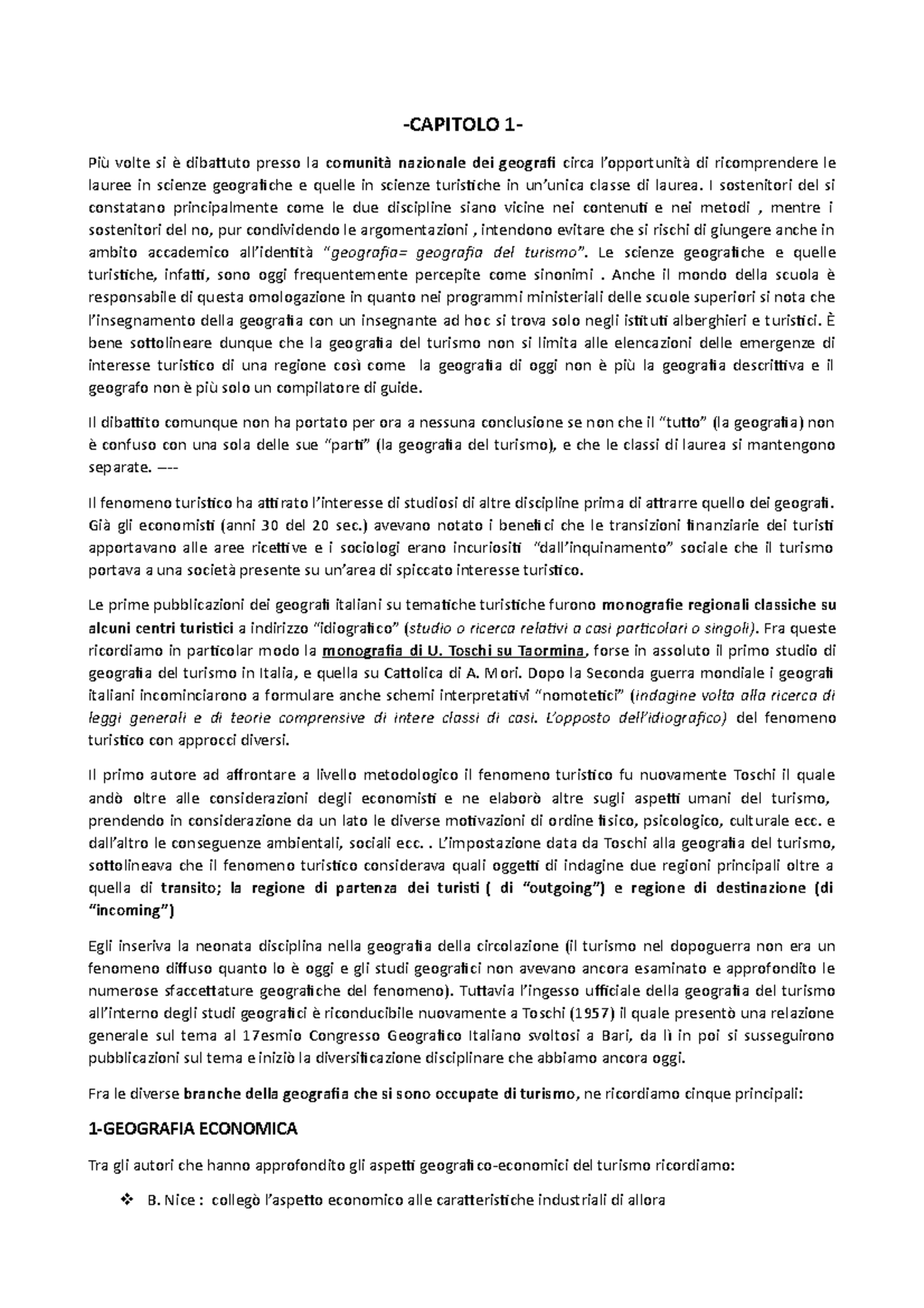 Capitoli 1-2-3-4 inizio -CAPITOLO 1- Più volte si è dibattuto presso la ...